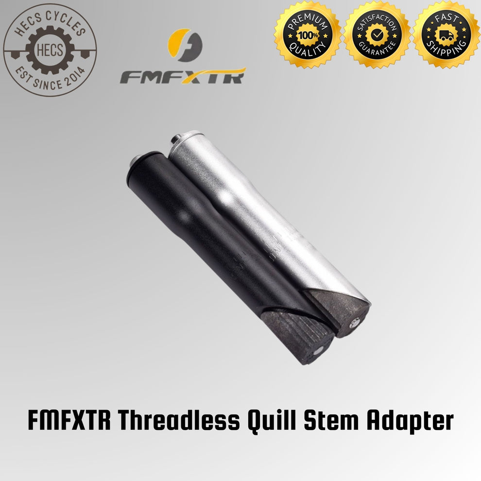 FMFXTR Threadless Quill Stem Adapter 22.2mm 25.4mm Converter Bicycle ...