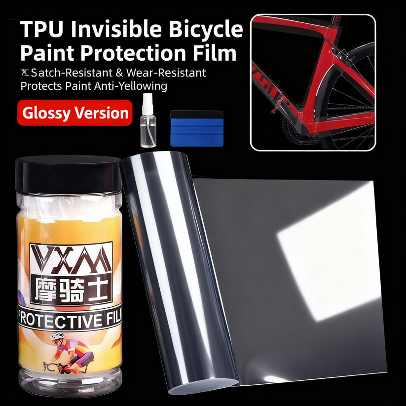 Bicycle TPU Invisible Frame Protection Film Scratch Wear Resistant Fre ...